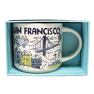 Starbucks Been There Series San Francisco,Ceramic Mug, 14 Oz