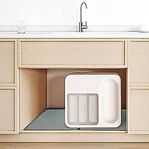 Fashionwu Sink Mat, 34’’ x 22’’, Grey