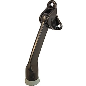 Prime-Line U 9152 Diecast, Bronze Finish, Drop Down Door Holder (Single Pack)