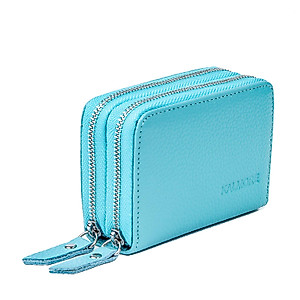 KALMORE Women's Wallets, SkyBlue, 4.25 x 3 x 1.50 inches