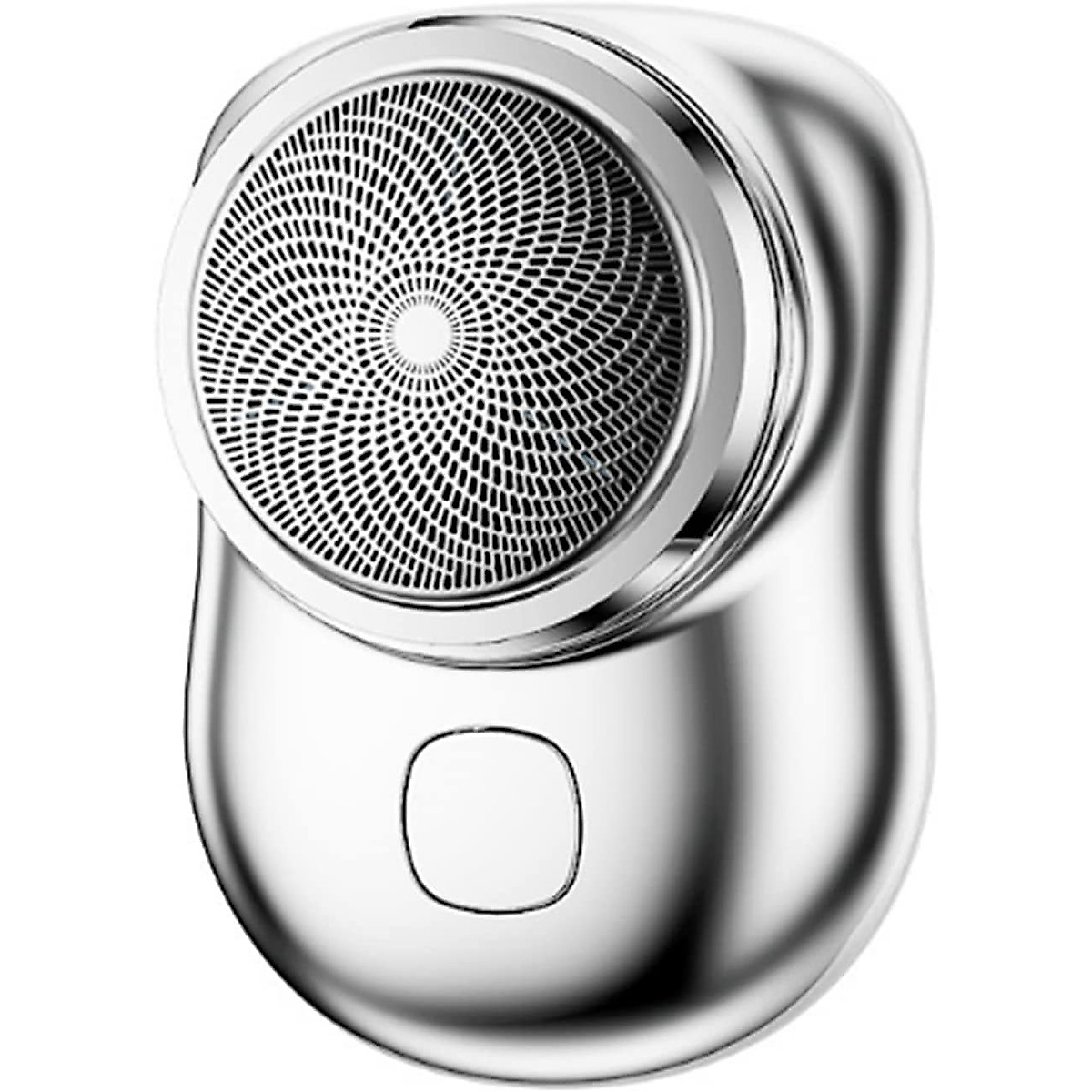 Mini-Shave Portable Electric Shaver, 2023 Upgrade Electric Razor for Men, Pocket Size Shaver Wet and Dry Shaver USB Rechargeable Compact and Portable Travel (White)