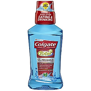 Colgate Total Pro-Shield Mouthwash, Peppermint Blast - 250 mL