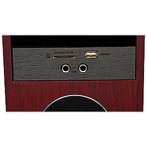 Rockville Bluetooth Home Theater/Karaoke Machine System w/(2) Subs+Wireless Mics