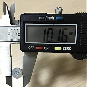 50 PSC Carbon Steel Flat Head Tapping Screw, is Not Easy to Rust, Screw 1/2 Inches Long