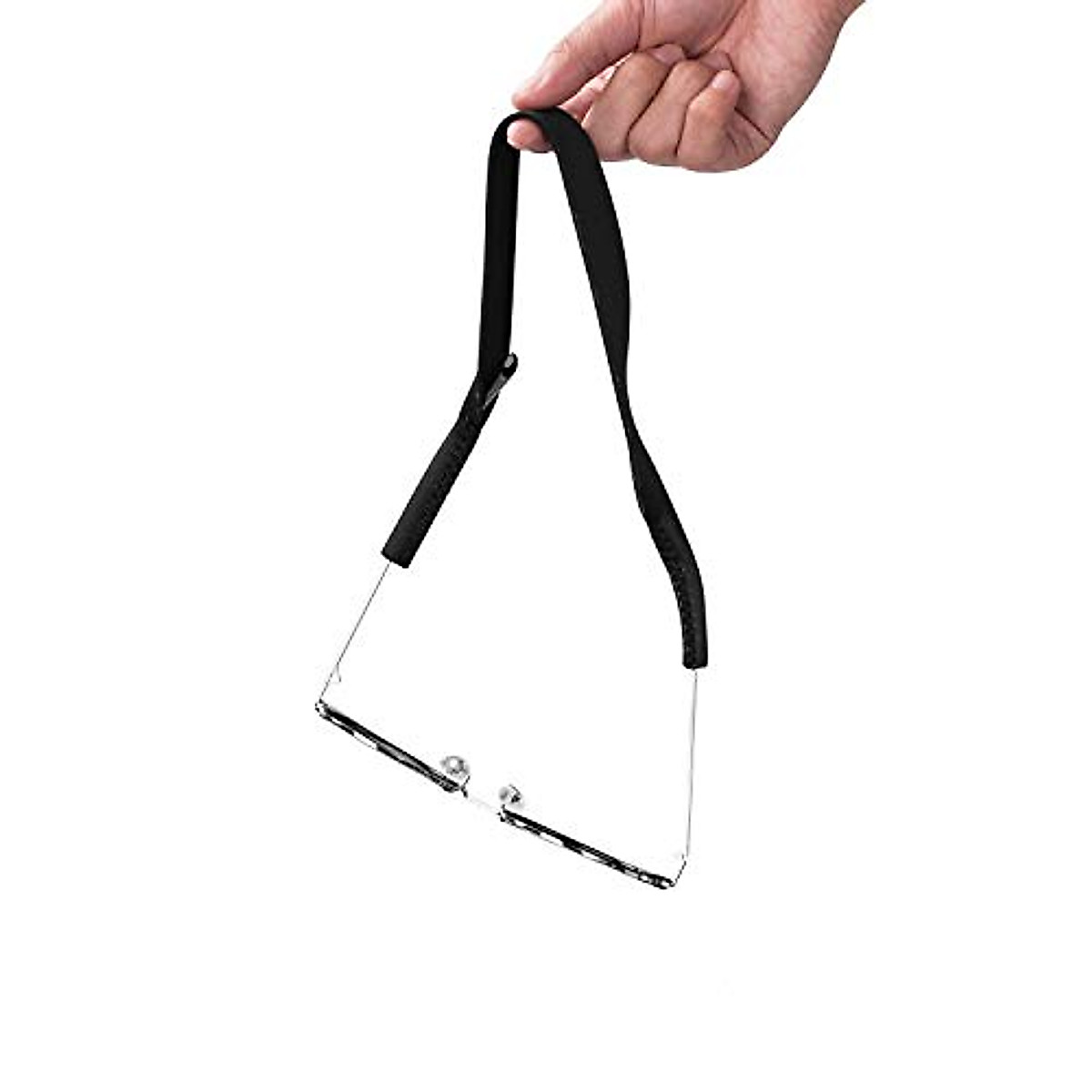 FRRIOTN Men/Women Sunglass Straps, Safety Eyewear Retainer, Neoprene-Ideal for Sports&Outdoor, Fit Most Glasses,5pack(Black)