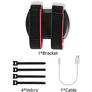 SINWEVR Power Bank Battery Strap Holder Compatible for Quest 2 / Quest/HTC Vive/Other 3rd Party Head Strap,Extending VR Game Playing Time(Power Bank Not Included)