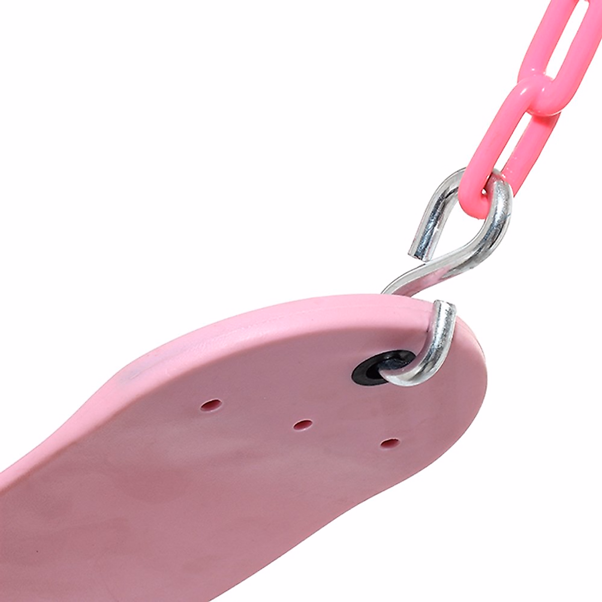 Pink Swing Set - Toddler High Back Full Bucket Swing - Heavy Duty Swing Seat - Swing Set Accessories