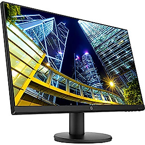 HP P24v G4 24 Inch FHD IPS LED-Backlit LCD Monitor Bundle with HDMI, Blue Light Filter, MK270 Wireless Keyboard and Mouse Combo, Gel Pad