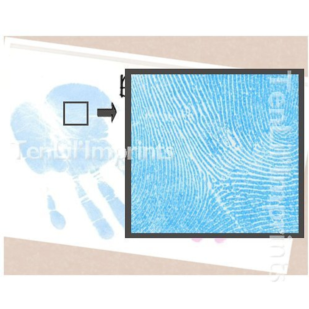 Daddy & Me Inkless Handprint and Footprint Kit