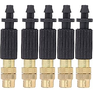 Drip Irrigation Sprayer, Misting Nozzle Cooling for Garden for 4/7mm Pipe