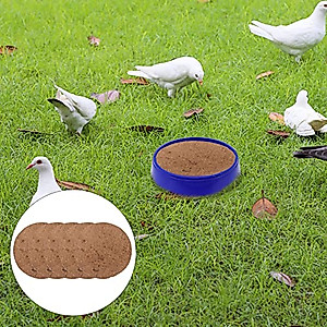 POPETPOP Pigeon Nest Mat Nesting Pads: 10PCS Bird Nesting Materials Bird Breeding Nest Bird Eggs Mat Coconut Fiber Substrate Bird Nest