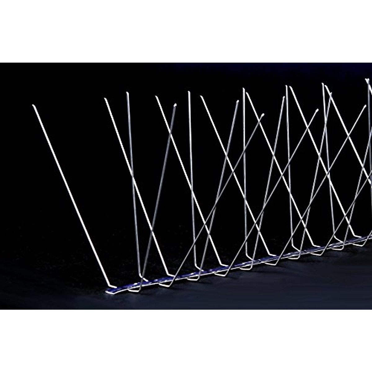 Nixalite Pigeon Spike Stainless Steel Bird Spikes (10 Ft, 5-2 Ft. Strips)