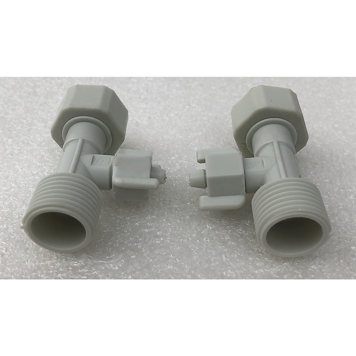 7/8 inch Female, 7/8 inch Male Nylon Bidet T-Adapter for Bidet Water Connection 1/4 or 3/8 inch Hose (2- pack 7/8-inch Bidet Connector, 2, Count)