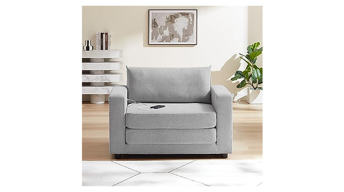 Convertible Sleeper Sofa Chair Bed for Small Spaces | Comfy Folding Couch