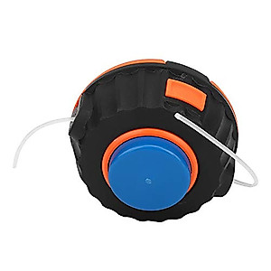 Trimmer Head, Universal Nylon Grass Trimmer Head Replacement Garden Strimmer Lawn Mover Accessory for Pruning and Trimming Grass, Blue