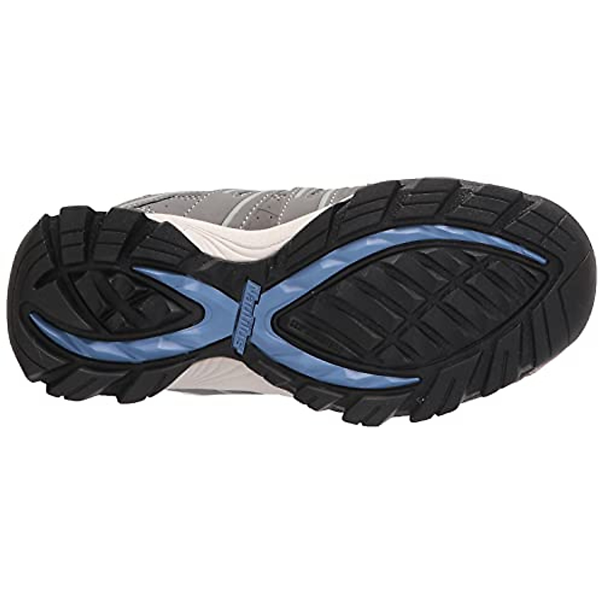 Nautilus Safety Footwear Womens Sd Athletic Sneaker, Grey/Blue, 6.5 Wide US