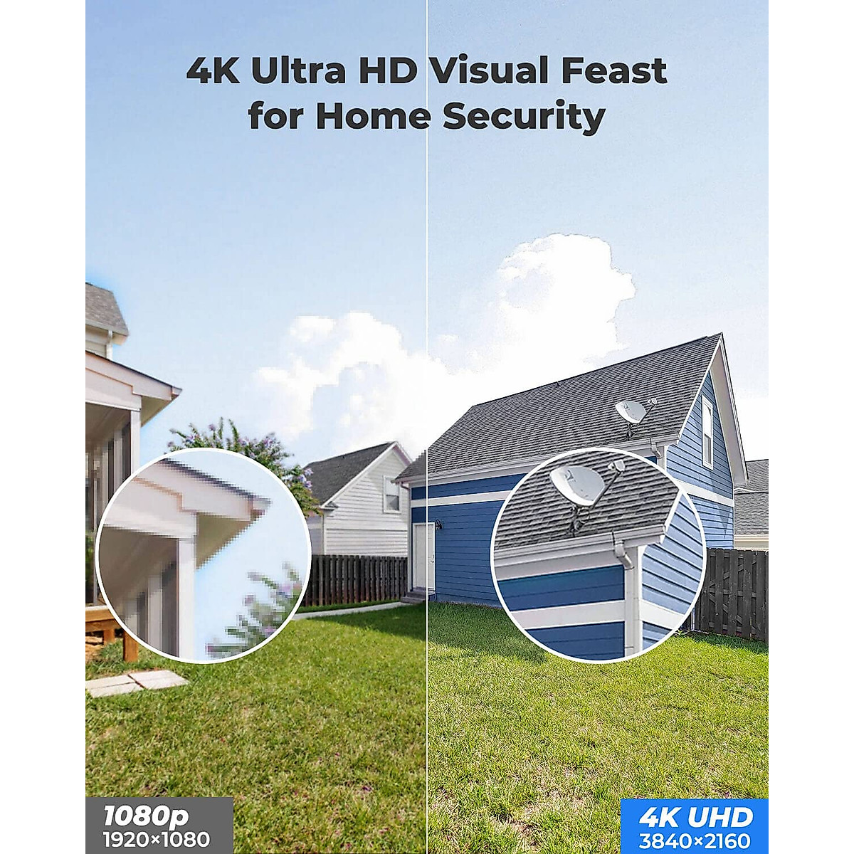 REOLINK 4K Outdoor Security Camera System, RLC-820A (Pack of 2) Bundle with one PoE 4K 8 Channel PoE NVR Pre-Installed 2TB Hard Drive, Smart Human/Vehicle Detection, Remote Playback, 24/7 Recording