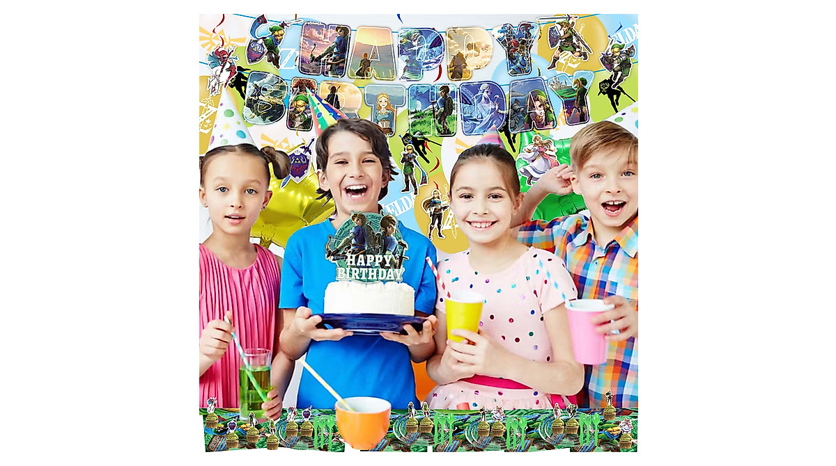 Legend Birthday Party Decorations, Legend Party Supplies Set Include ...