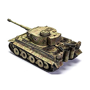 Airfix Tiger I 'Early Version' 1:35 WWII Military Tank Armor Plastic Model Kit A1363