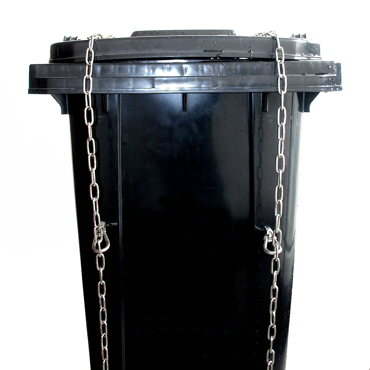 NEMCUHE Garbage Can Security Strap, Drilling Required, Keep Lid Closed