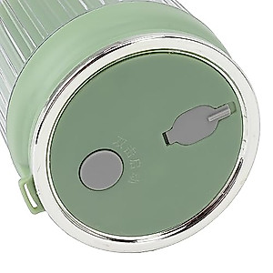 Yctze Blender, Portable Professional Stainless Steel Tip Detachable USB 1300mAh Travel Blender Electric Mini Juicer Cup for Kitchen Office Drinking Outdoor 380ml