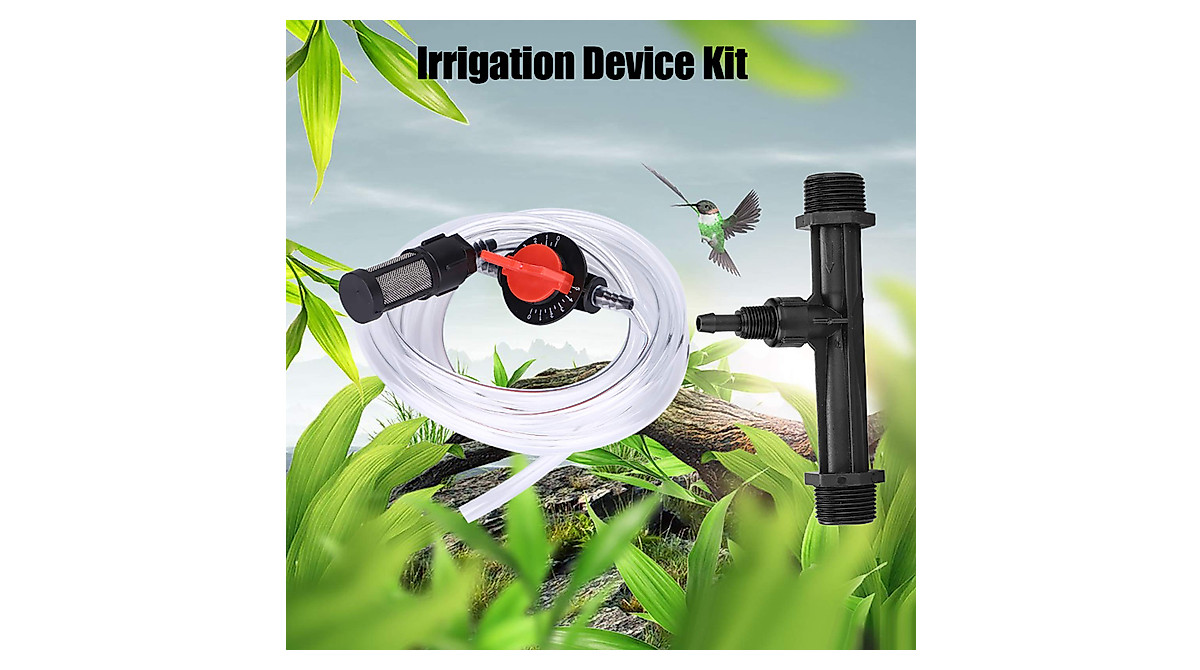 Ciciglow Irrigation Kit for Liquid Fertilizer Injection - Easy & Durable