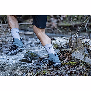 Under Armour Adult Hitch Coldgear Boot Socks, 2-Pairs , Highland Buff/Maverick Brown , Large