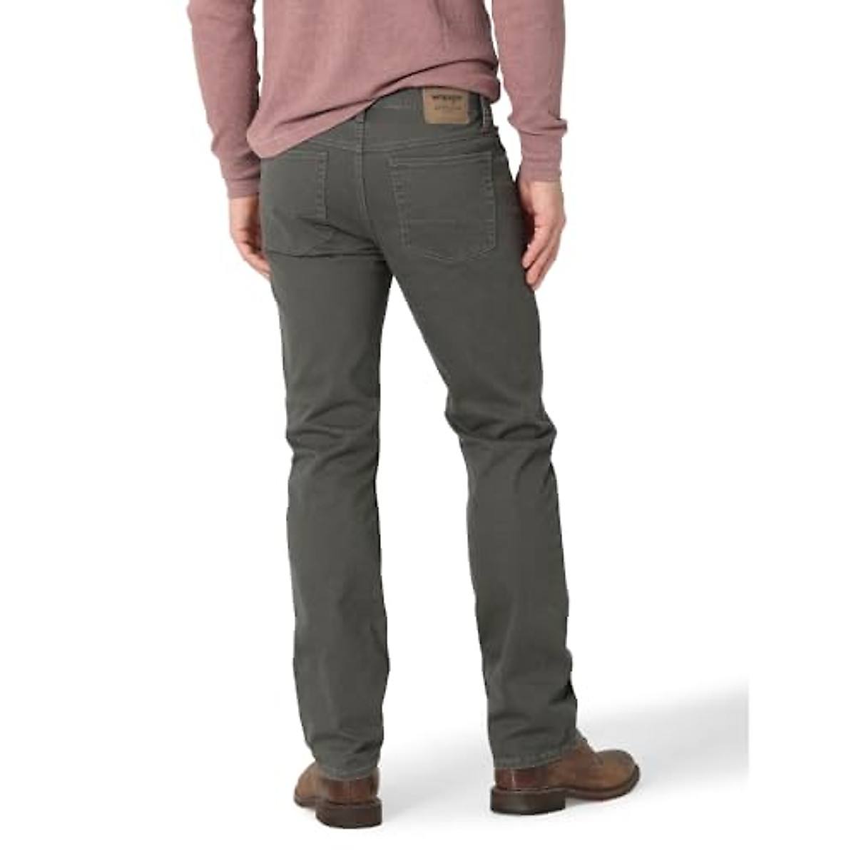 Wrangler Authentics Men's Slim Fit Straight Leg Jean, Anthracite, 32W x 32W