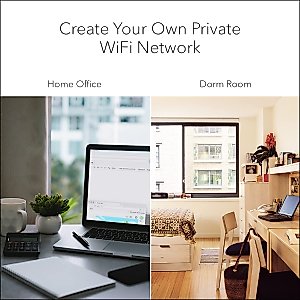 NETGEAR Wireless Desktop Access Point (WAC104) - WiFi 5 Dual-Band AC1200 Speed | 3 x 1G Ethernet Ports | Up to 64 Devices | WPA2 Security | Desktop | MU-MIMO | Supports 3 SSIDs | 802.11ac