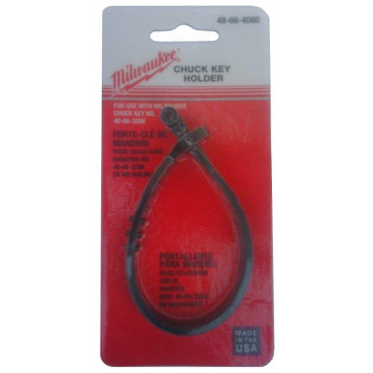 Milwaukee 48-66-4080 Chuck Key Holder for Chuck Key 48-66-3200