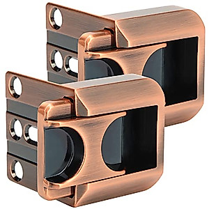 CZU Home Door Lock Security, Upgraded Safety Childproof Door Reinforcement Lock Latch (2-Pack), Extra Defend Door Lock for Inward Swinging Door