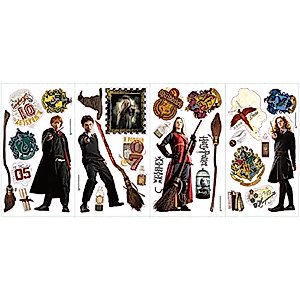RoomMates RMK1547SCS Harry Potter Peel and Stick Wall Decals 10 inch x 18 inch