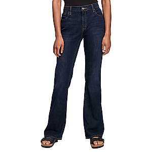 GAP Womens Boot Cut Jeans, Dark Rinse, 26 Short US