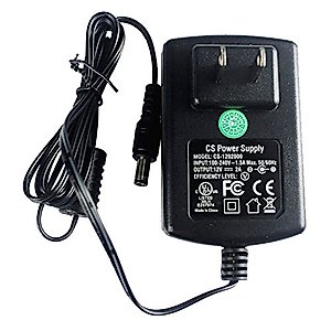 [UL Certified] AC 100-240V to DC 12V 2A Power Supply Adapter, Plug 5.5mm x 2.1mm for CCTV Camera DVR NVR Led Light Strip UL Listed FCC