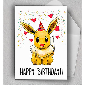 Eve Birthday Card | Cute Birthday Card | Art | Blank Card