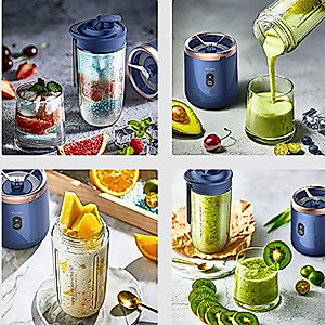 TANACC Portable Juice Blender Small Electric Juicer Portable Mill Squeeze Juice