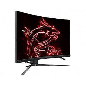 MSI MPG ARTYMIS 323CQR 32'' WQHD 2K 2560x1440 165Hz FreeSync Premium 1000R Curved Gaming Monitor Black (Renewed)