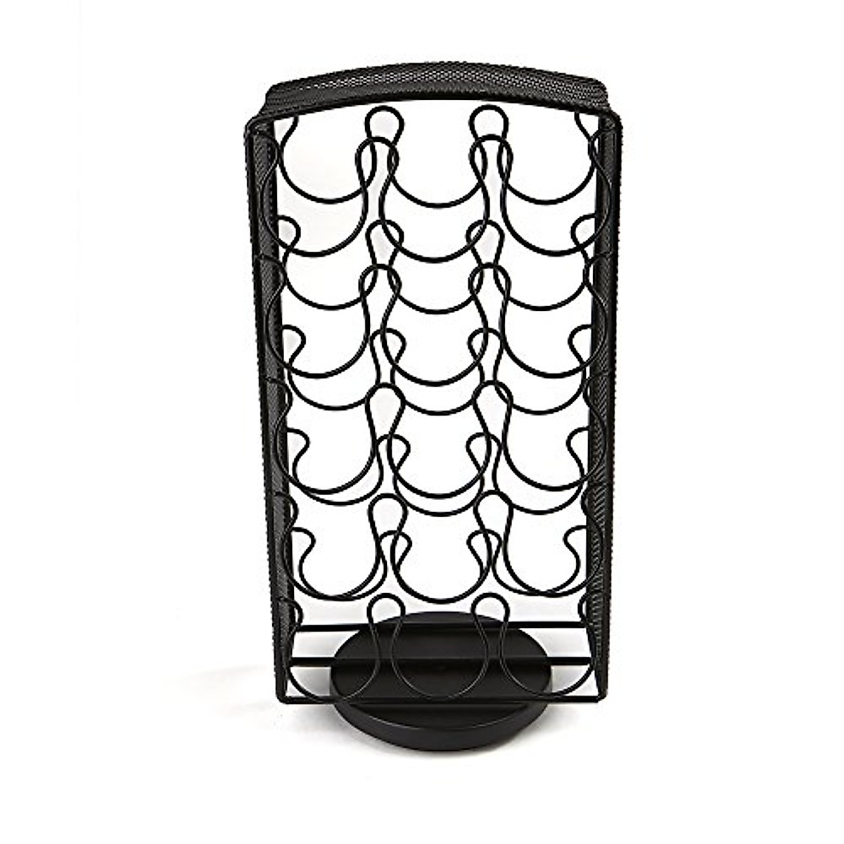 Mind Reader Carousel Coffee Pod Holder, 3.5 x 6.5 x 12, Black