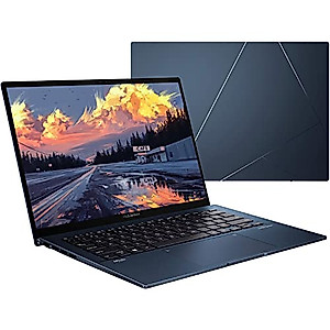 ASUS Newest Zenbook 14" 2.8K (2880 x 1800) 90Hz OLED Laptop, 12th Gen Core i5-1240P Processor (Beats i7-1185G7), Backlit Keyboard, Fingerprint Reader, Harman Kardon, Win 11 (8GB RAM | 1TB PCIe SSD)