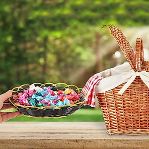 BESPORTBLE Food Storage Basket Picnic Container 6pcs Basket Zero Tray Fries Candy Plate Plastic Food Basket Countertop Fruit Holder