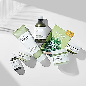 BRING GREEN Artemisia Calming Repair Cream - Daily Skincare Routine for Redness Relief, Soothing Sensitive, Irritated Skin with Salicylic Acid 2.53 fl.oz, 75ml