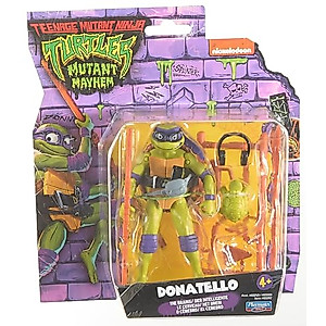 Teenage Mutant Ninja Turtles: Mutant Mayhem 4.5” Donatello Basic Action Figure by Playmates Toys