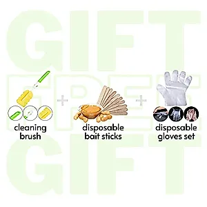 Humane Smart No Kill Mouse Trap, Cruelty Free Live Catch and Release, Easy to Set for Small Rodents Such as Mouse Mice Vole Mole Chipmunk, Reusable for Kitchen Garden Storage Garage (Blue - (2 pcs))