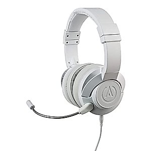 PowerA Fusion Wired Stereo Gaming Headset with Mic for PlayStation 4, Xbox One, X, Xbox One S, Xbox 360, Nintendo Switch, PC, Mac, VR, Android, and iOS - White - Xbox 360; Xbox