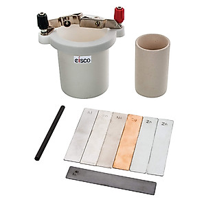 Eisco Labs Student Voltaic Cell & Porous Cup with Experiment Guide