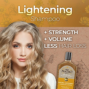 Tio Nacho Natural Lightening and Volumizing Shampoo with Royal Jelly and Chamomile, 14 Ounces