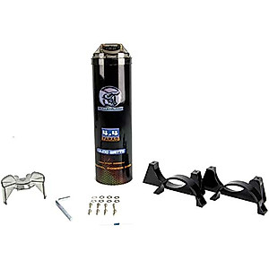 New! BULLZ AUDIO 4400W 12V BCAP 4.4 Digital Car Power Farad Capacitor | BCAP4.4