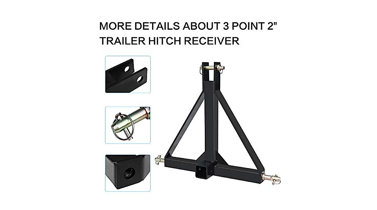 EBESTTECH 2 Inch Receiver Hitch for Heavy Duties