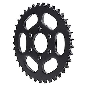 Scooter Sprocket 428 Reliability Stable Rear Sprocket Steel Material 37 Teeth Sprocket for Scooter