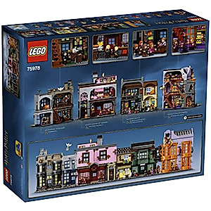 LEGO Harry Potter Diagon Alley 75978 Modular 5544 Piece Set